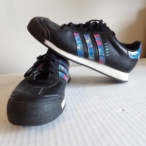 adidas | Shoes | Adidas Samoa Tennis Shoes Trefoil Pyv 7200 Sz Us 65 ...